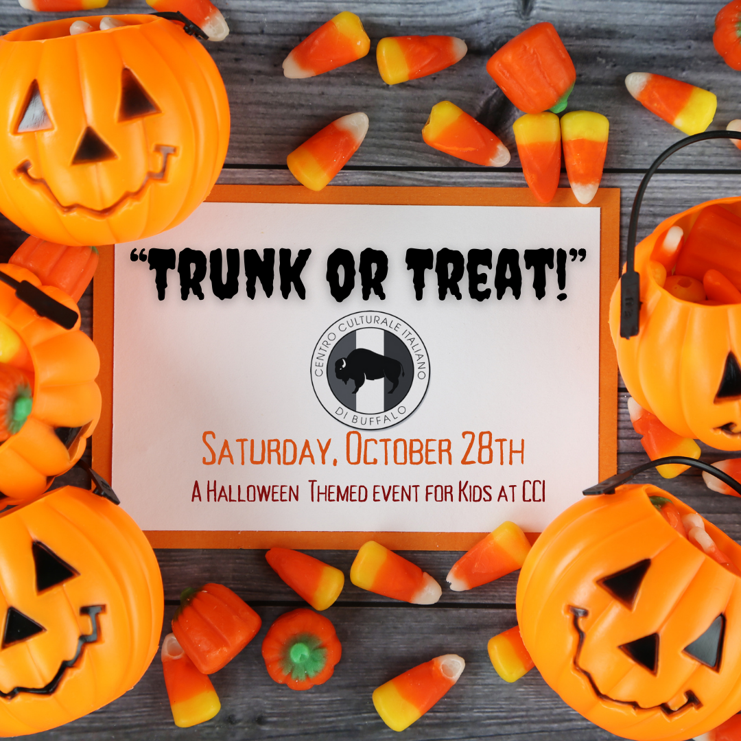 Trunk or Treat - Centro Culturale Italiano di Buffalo