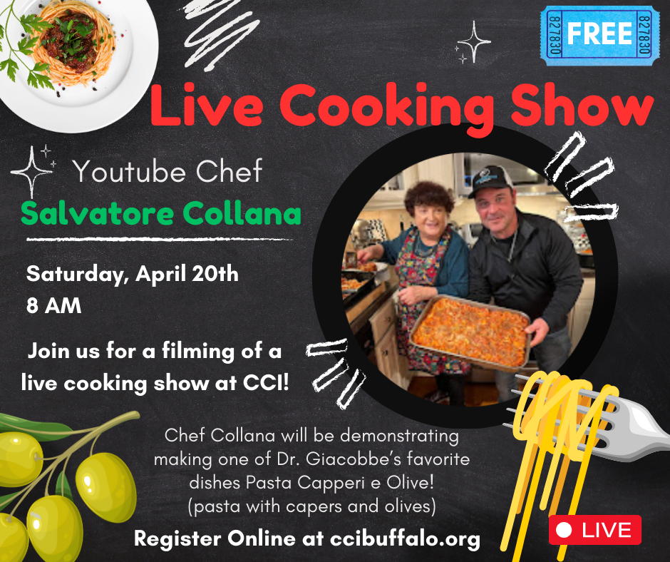 Live Cooking Show - Centro Culturale Italiano di Buffalo